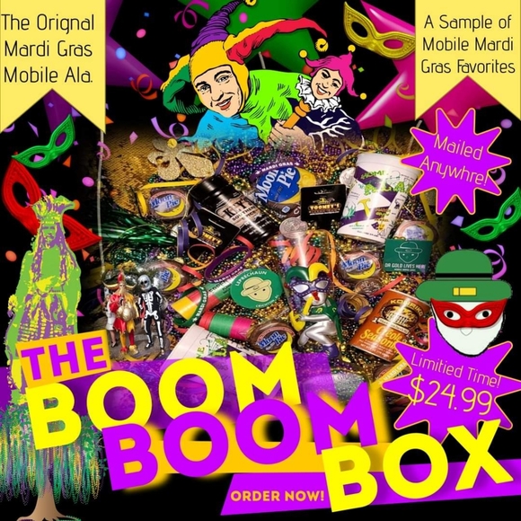 Accents | The Boom Boom Box A Box Full Of Mardi Gras Favorites | Poshmark